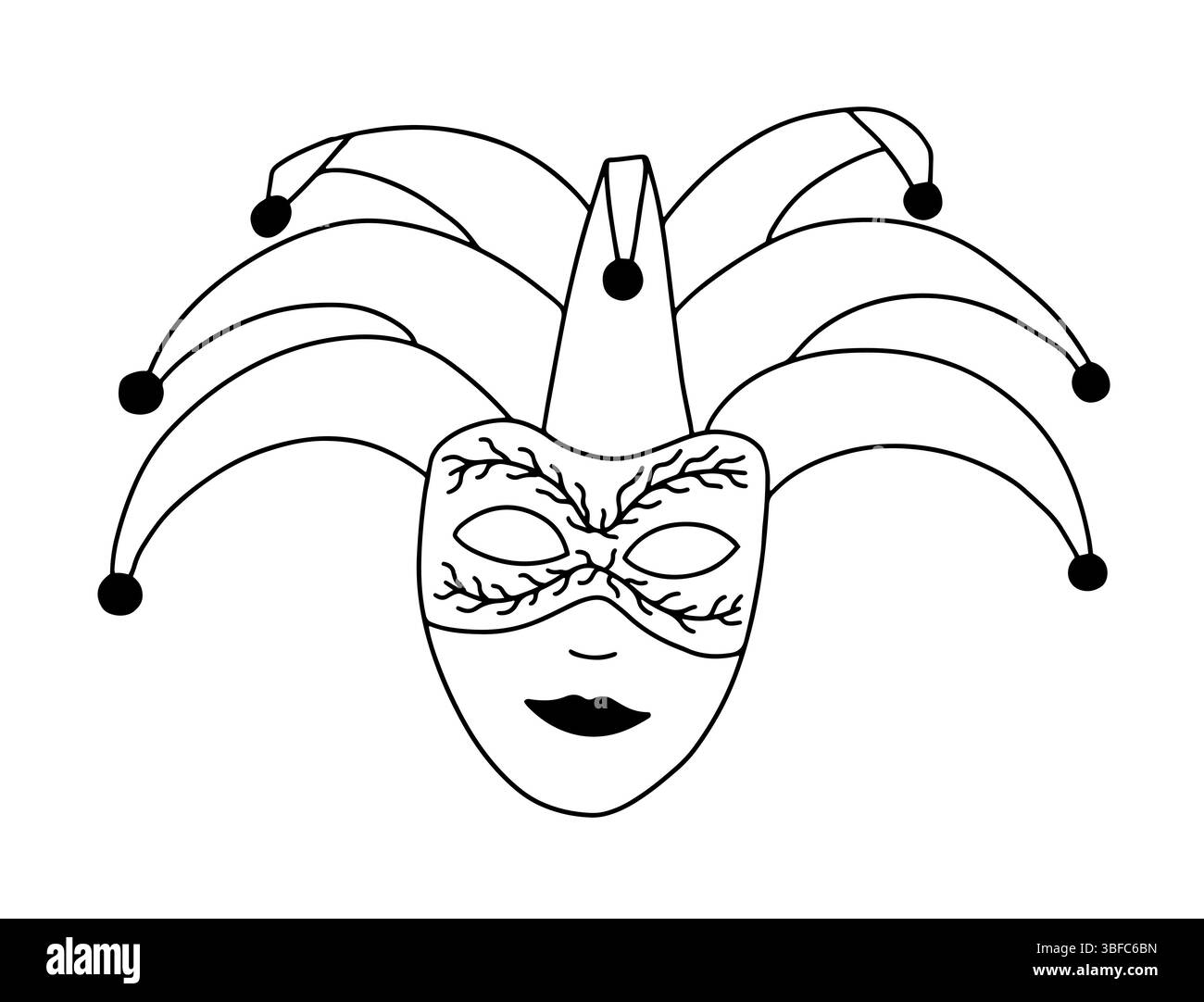 Masquerade party vintage Black and White Stock Photos & Images - Alamy