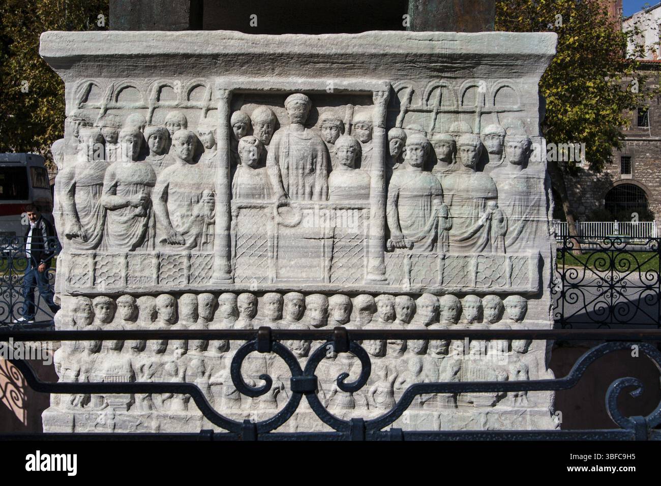 Turkey THEODOSIUS-OBELISK SOCKET istanbul Stock Photo - Alamy