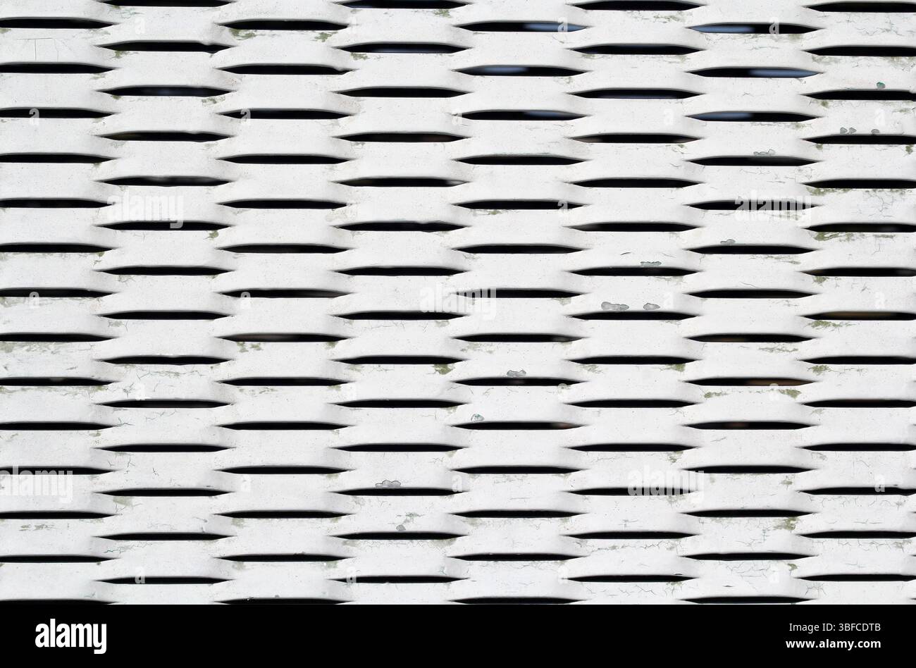 White expanded metal mesh close-up textured background abstract Stock ...