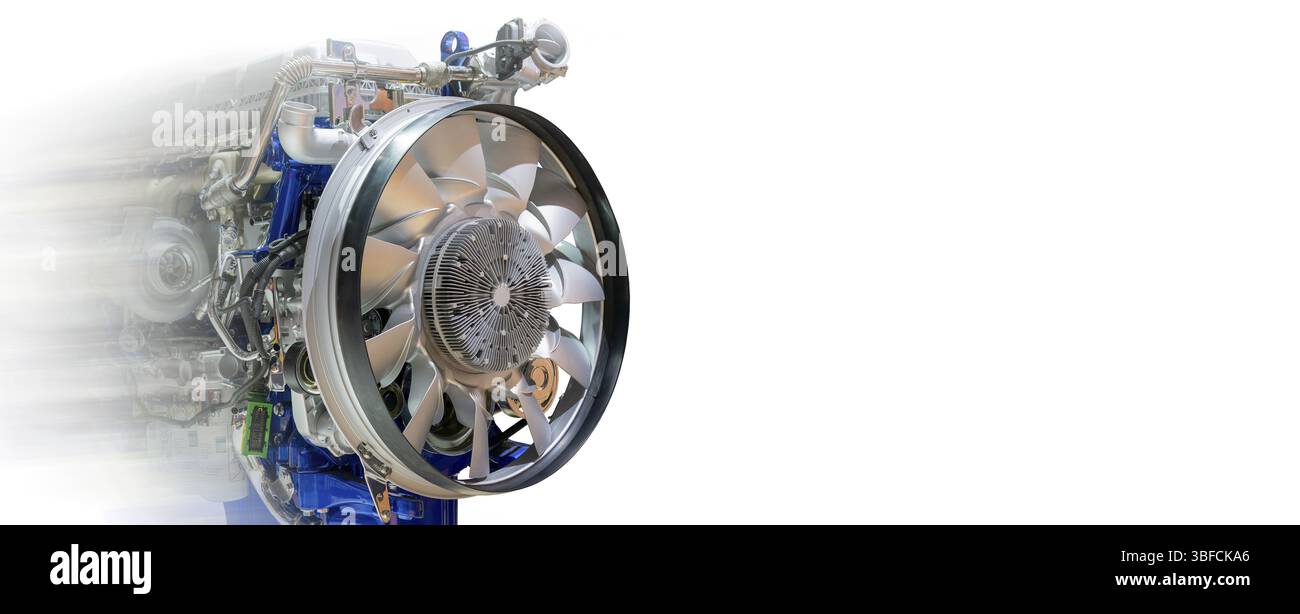 Diesel engine. Modern technologies for production of internal combustion engines Stock Photo - Alamy