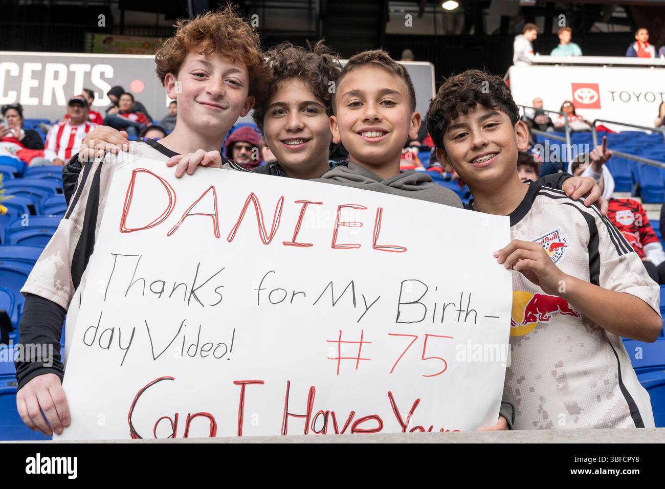 Harrison, USA. 31st May, 2025. Fans attend MLS regular season game ...