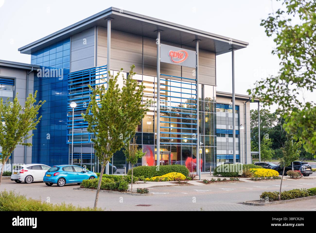 Peterborough, UK. 01 JUN, 2025. Palestine Action target CDW (Computer ...