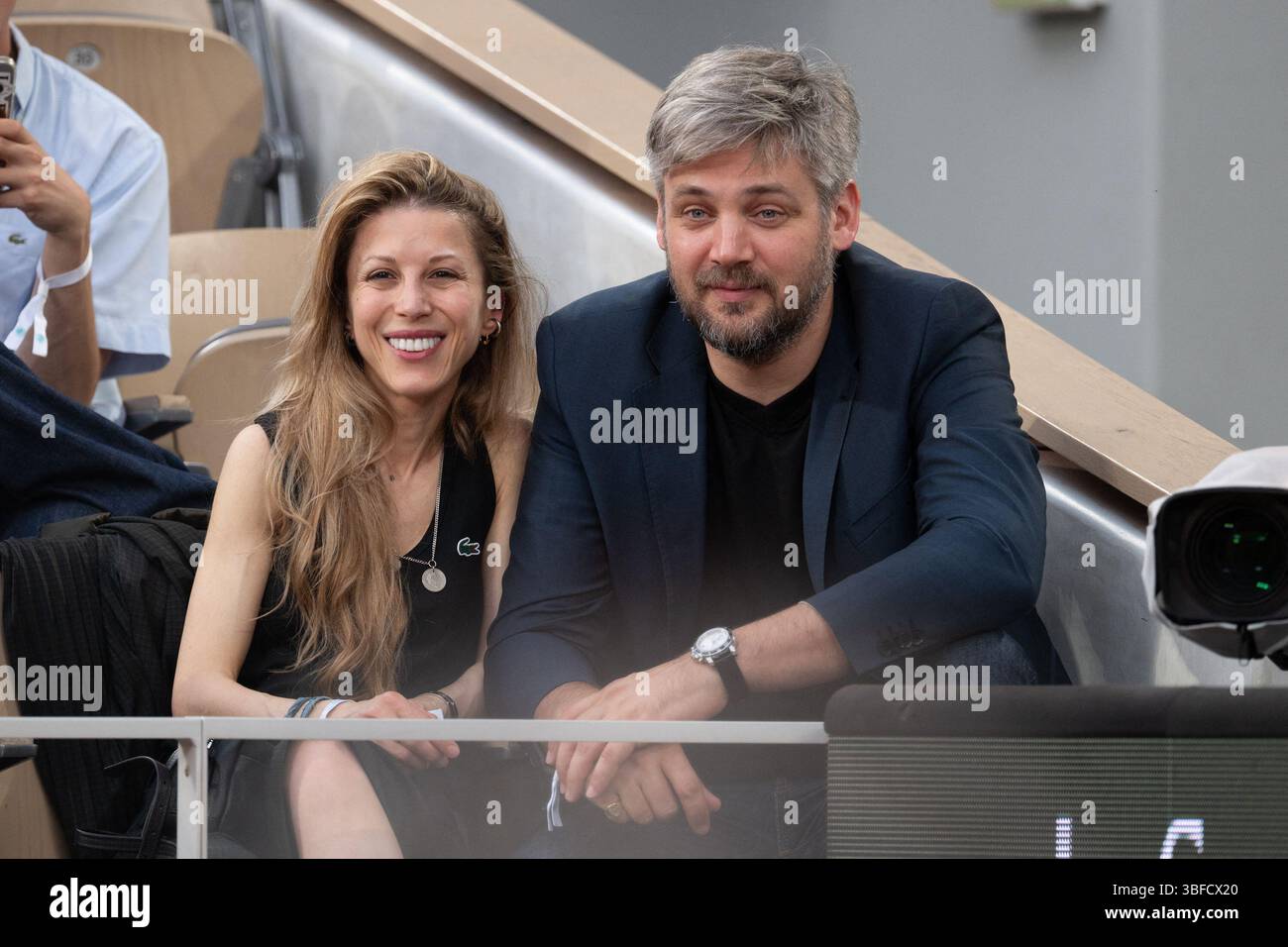 Paris, France. 31st May 2025. Tristane Banon attends the Roland Garros ...