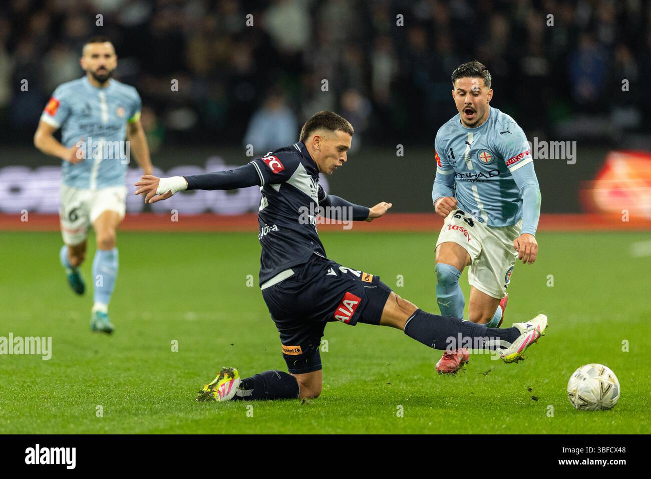 Melbourne, Australia. 31st May 2025. Joshua James Rawlins of Melbourne ...
