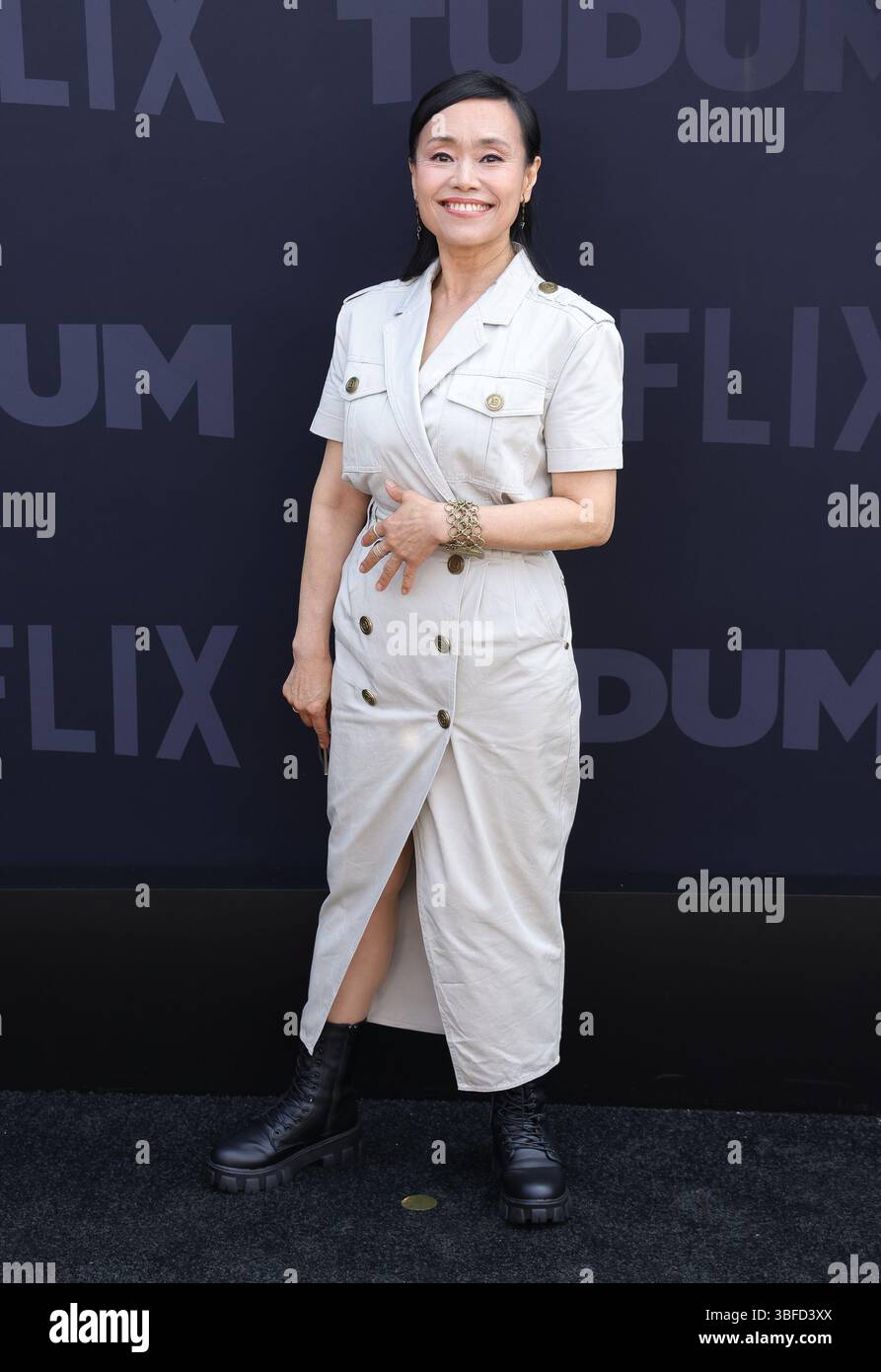 31 May 2025 . Inglewood, California - Kang Ae-Sim At Netflix Tudum 2025 ...