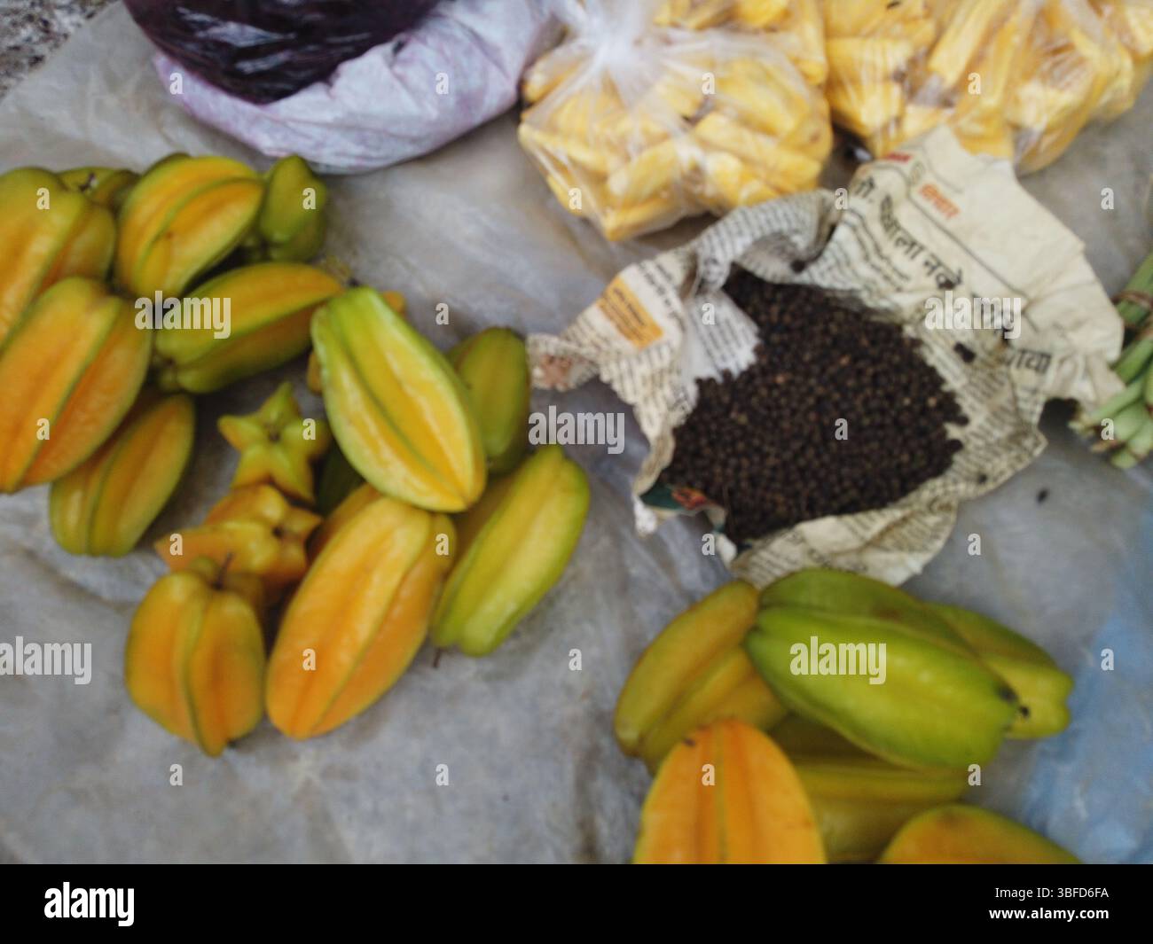 The fruits and vegetables items on display and sold by tribal women in ...