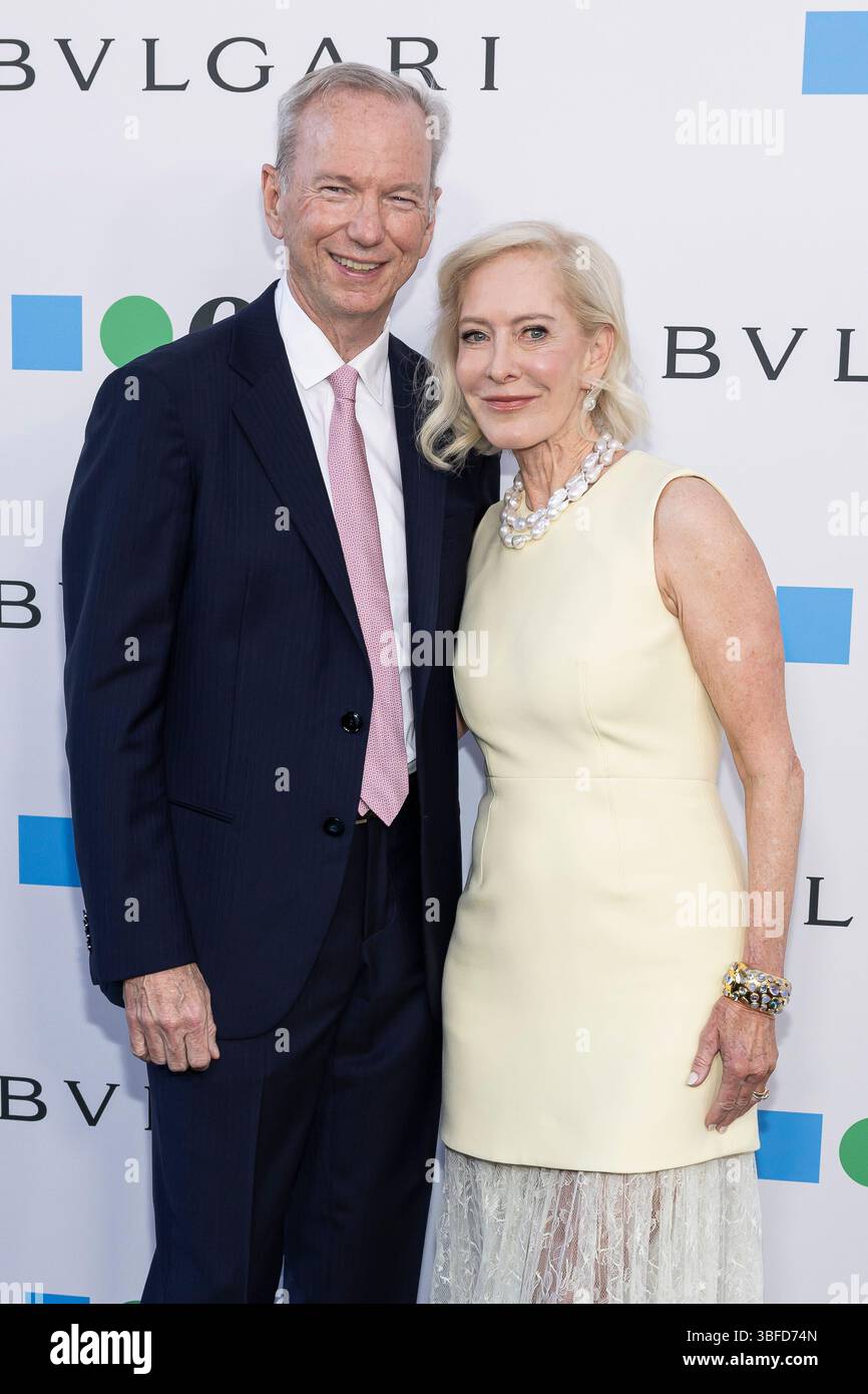 Los Angeles, USA. 31st May, 2025. Eric Schmidt and Wendy Schmidt attend ...