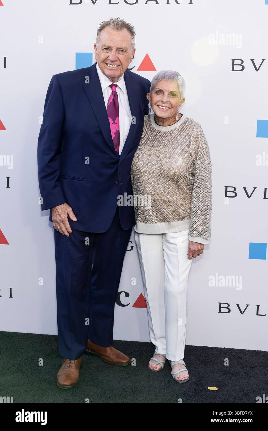 Bob Van Breda and Dallas P. Price- Van Breda attend the arrivals of ...