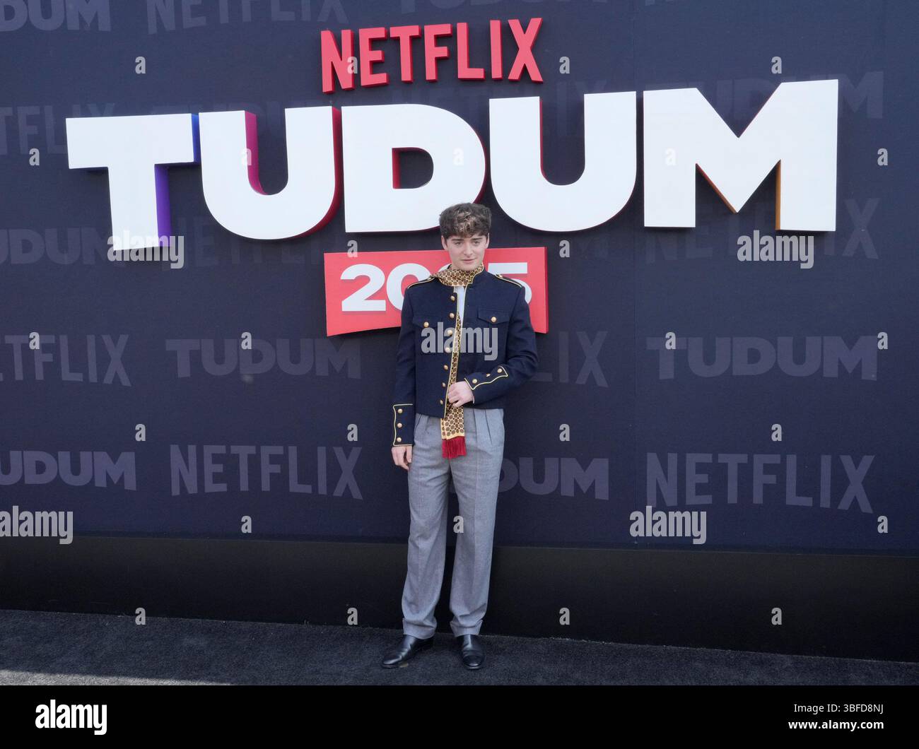 Los Angeles, USA. 31st May, 2025. Noah Schnapp arrives at the Netflix ...