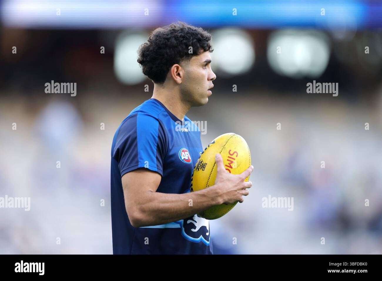 Perth, Australia. 01st June, 2025. Tyson Stengle of the Cats is seen ...