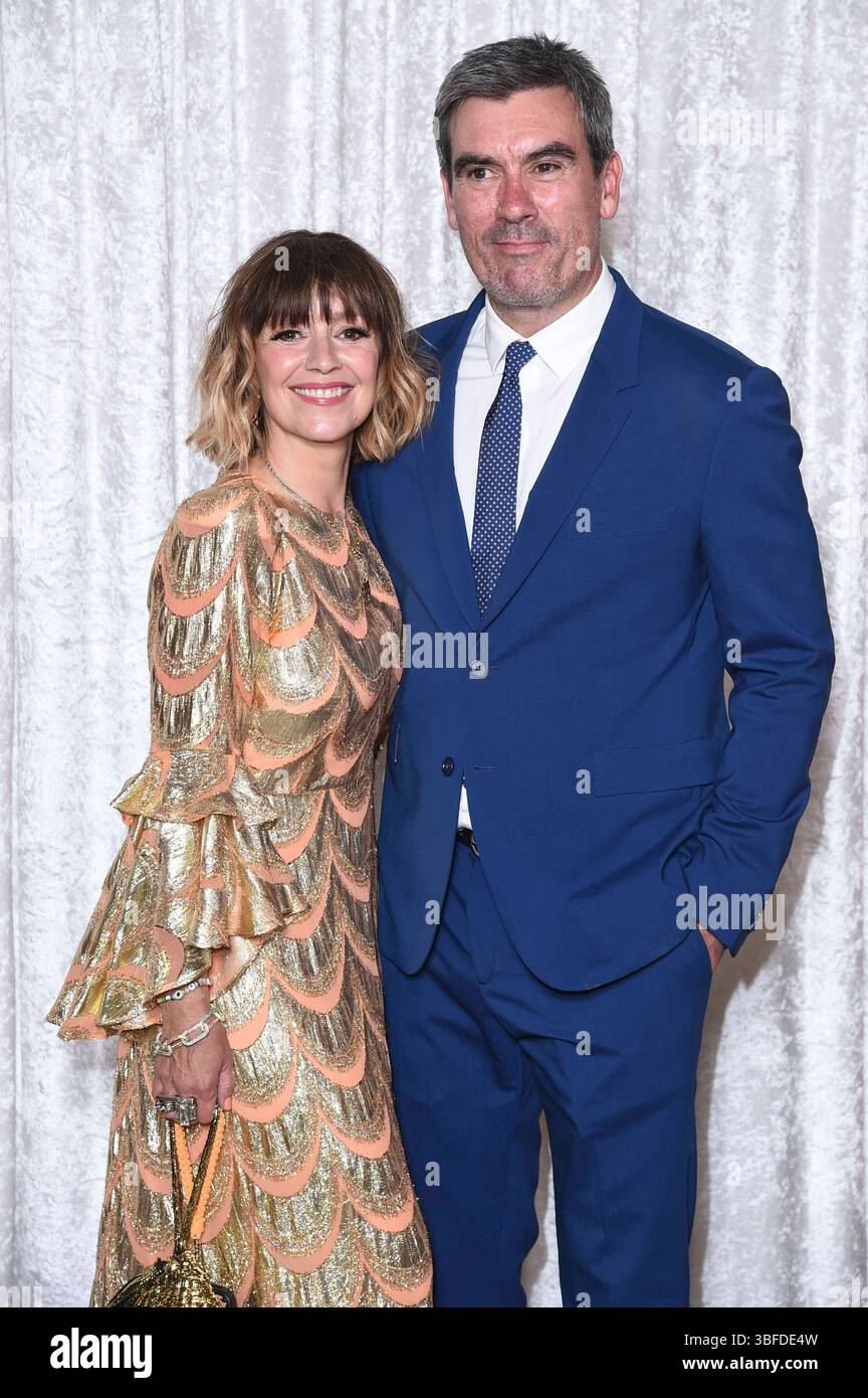Zoe Henry und Jeff Hordley bei der Verleihung der British Soap Awards ...