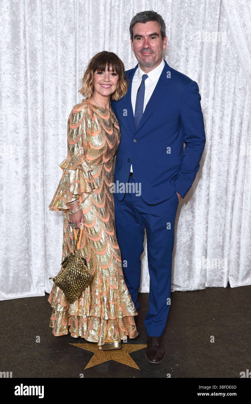 Zoe Henry und Jeff Hordley bei der Verleihung der British Soap Awards ...