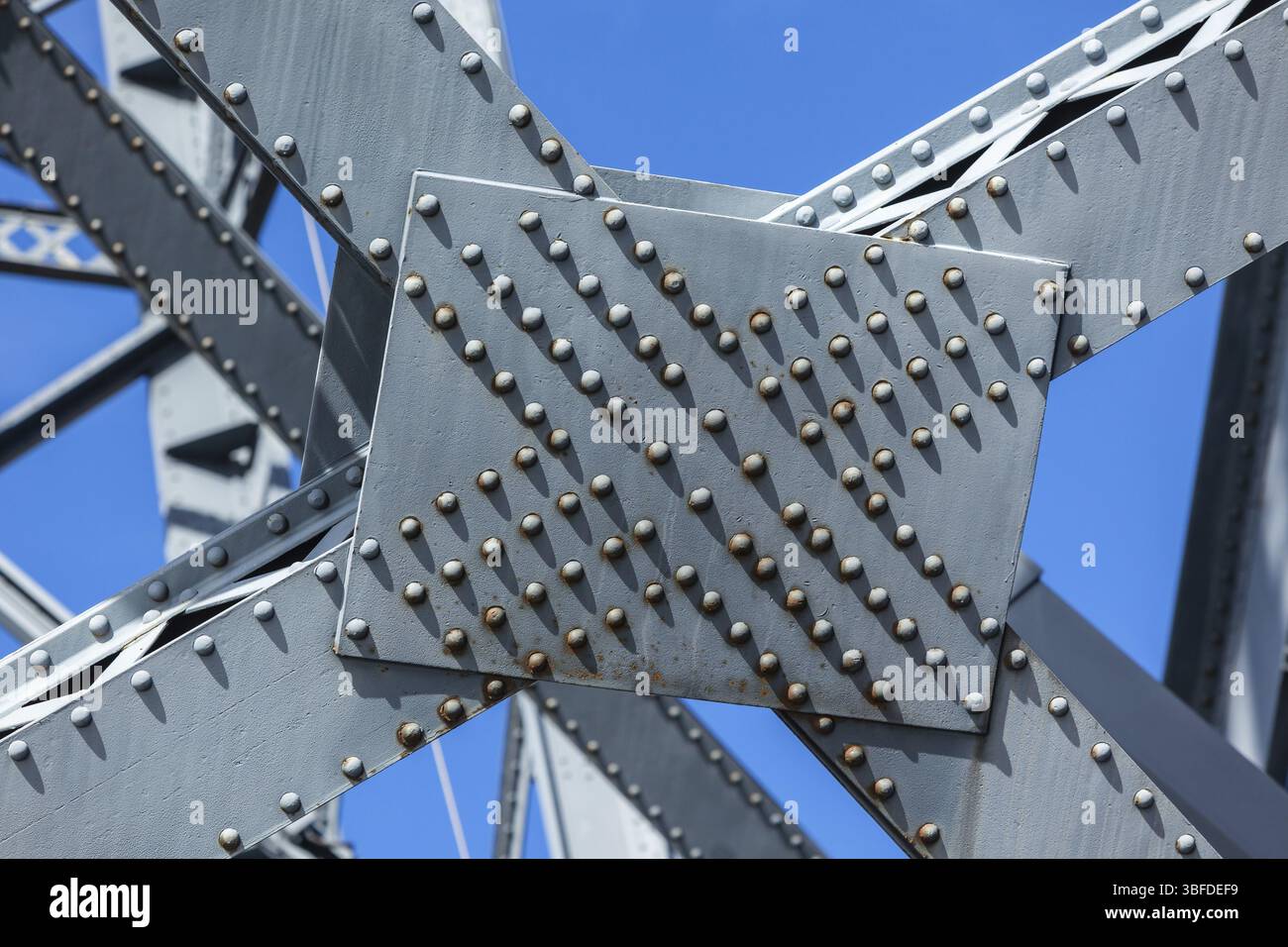Modern Bridge frame closeup. Horizontal image Stock Photo - Alamy