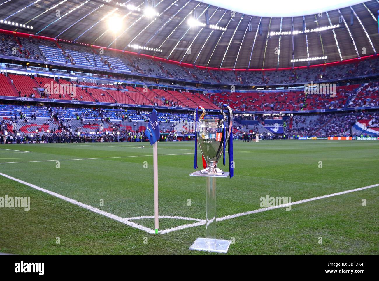 Munich, Germany. 31st May 2025. UEFA Champions League Trophy (Cup ...