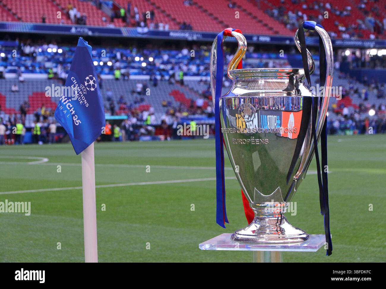 Munich, Germany. 31st May 2025. UEFA Champions League Trophy (Cup ...