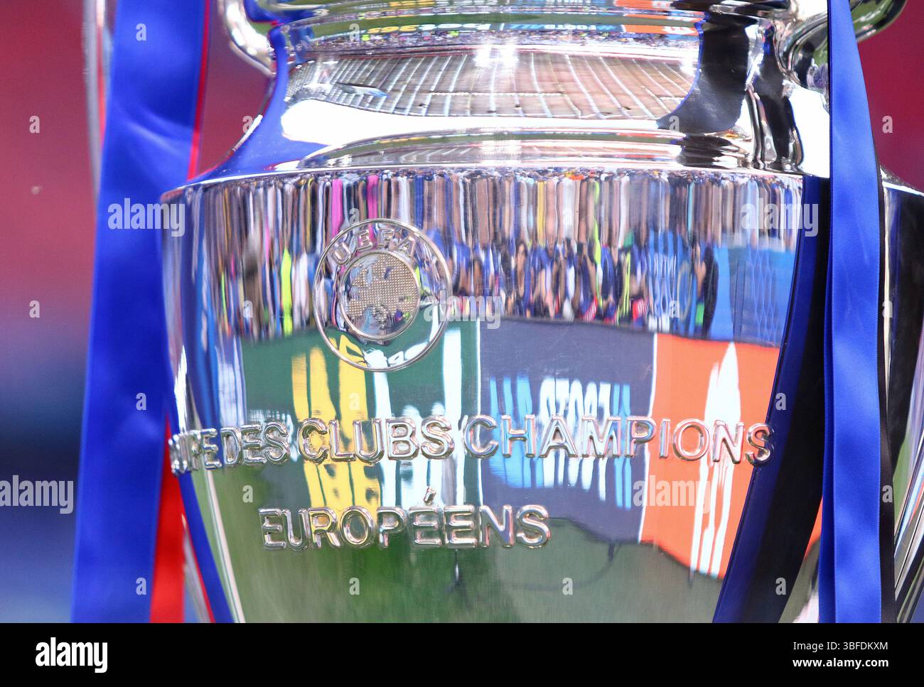 Munich, Germany. 31st May 2025. UEFA Champions League Trophy (Cup ...