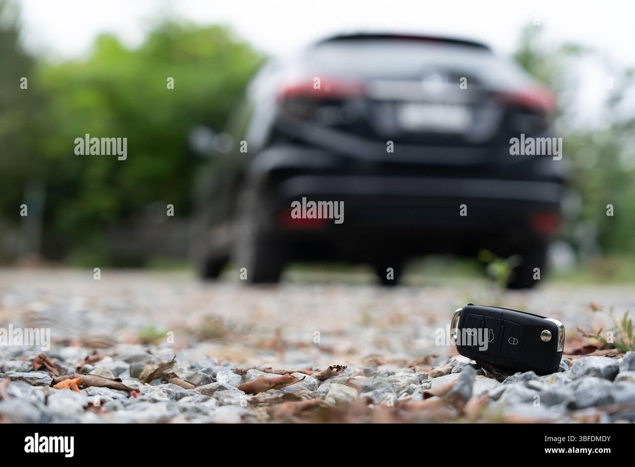 Lost car keys on the ground, Car keys dropped on the floor or fall ...