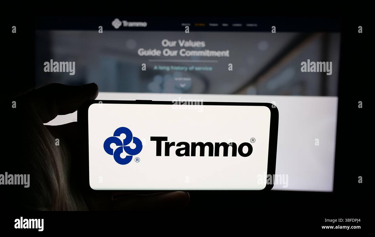 Germany. 07th May, 2025. In this photo illustration, a person is ...