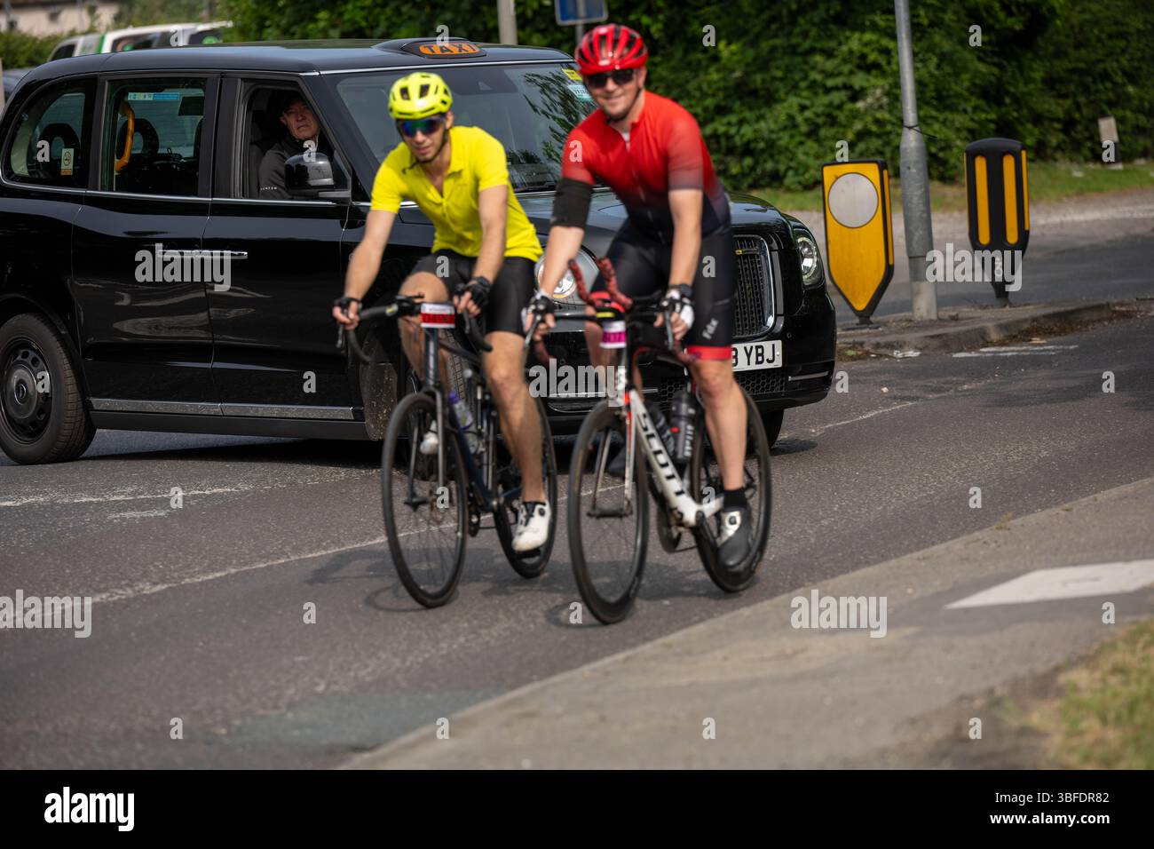 Brentwood Essex 1st Jun 2025 The Tour Essex Sportive is a mass bike ...