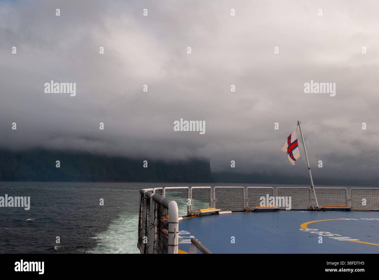 Ferry trip to the Faroe Islands Iceland Stock Photo - Alamy