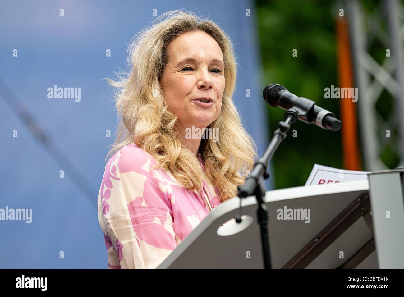 01 June 2025, Berlin: Sarah Wedl-Wilson (non-party), Berlin Senator for ...