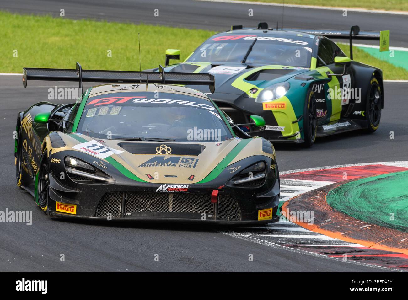 Monza, Italy. 1st June, 2025. CSA RACING #111 (ROUGIER, KELL, GACHET ...