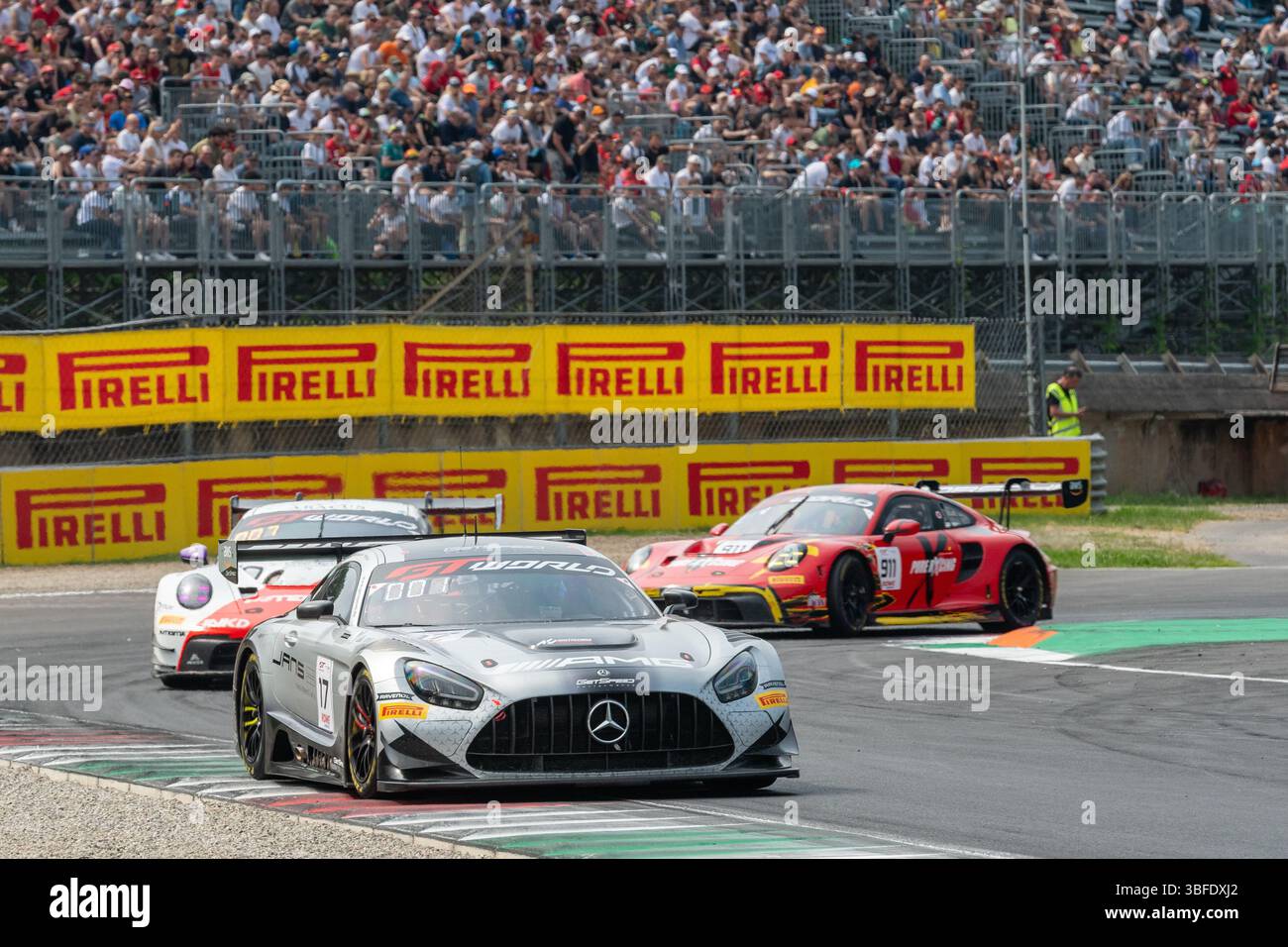 Monza, Italy. 1st June, 2025. MERCEDES-AMG TEAM GETSPEED #17 (STOLZ, GOUNON, SCHILLER) at the ...