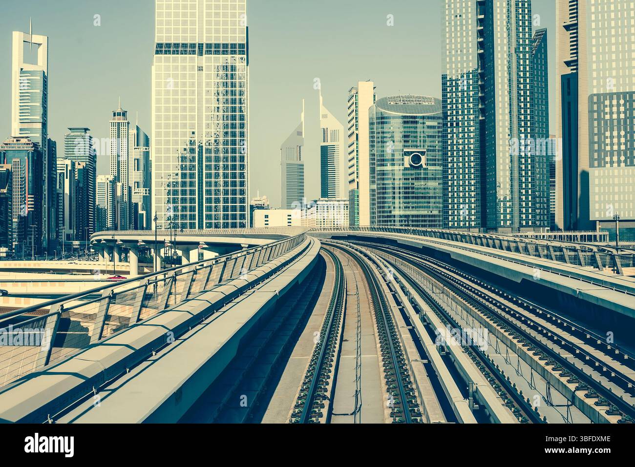 Dubai metro station exterior hi-res stock photography and images - Alamy