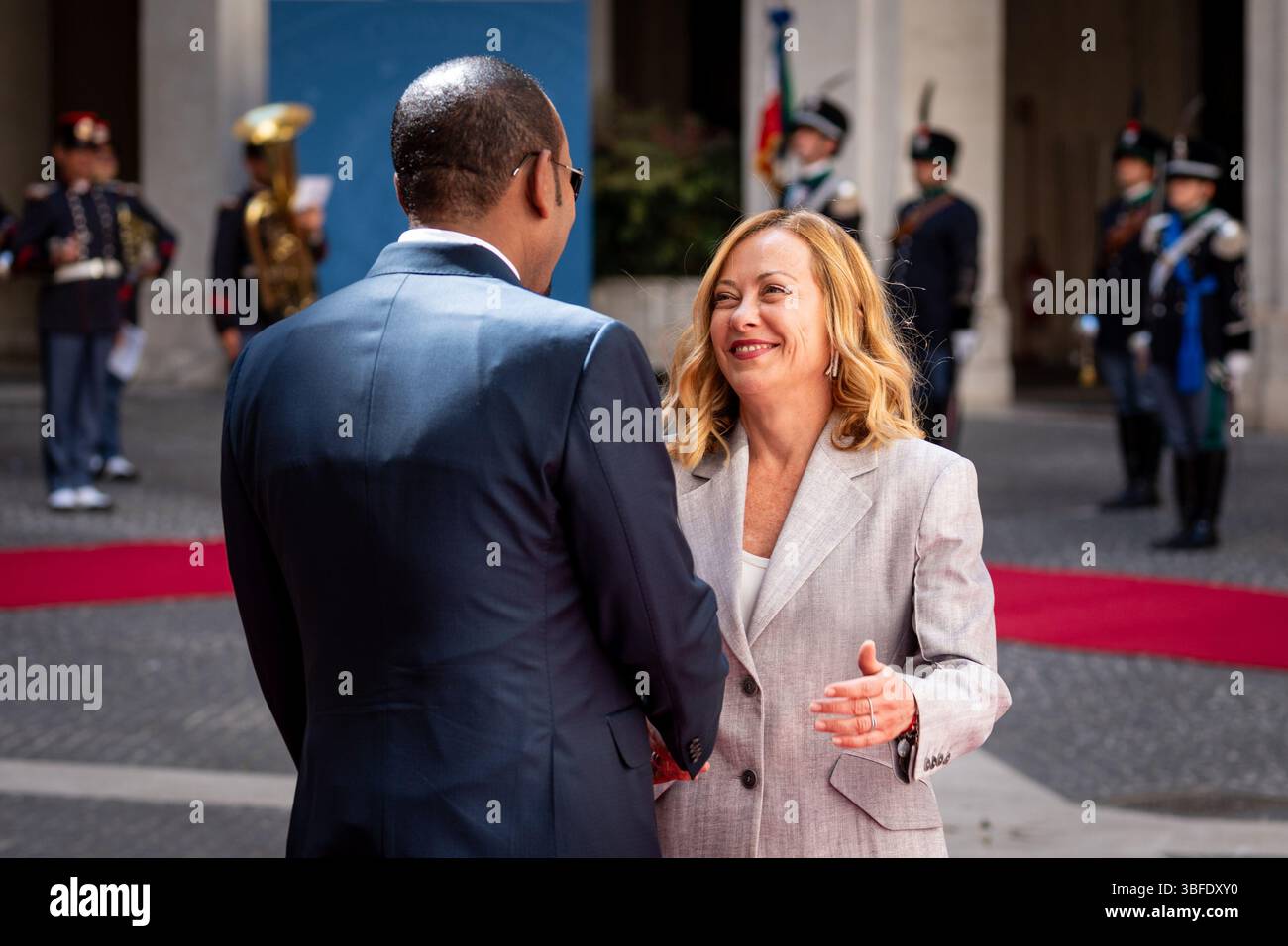 Rome, Italy. 26th May, 2025. Italian Prime Minister Giorgia Meloni ...