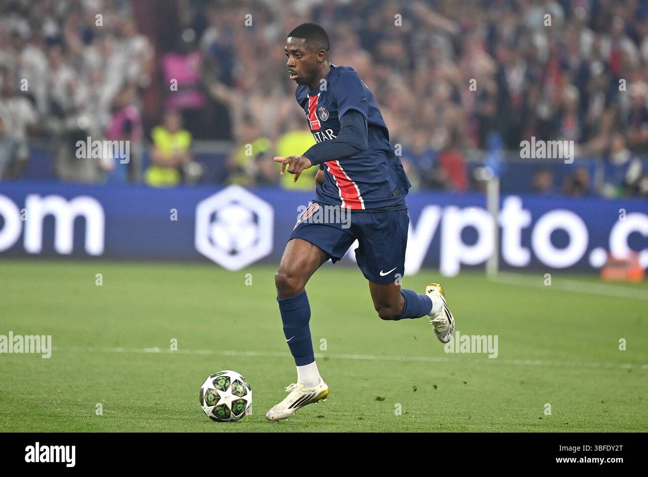 Ousmane Dembele (PSG), action, single action, single image, cutout ...