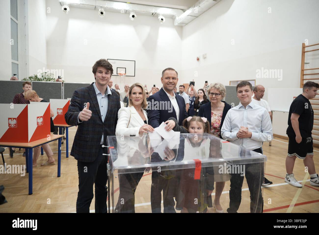 Karol Nawrocki, a non-partisan Presidential candidate supported by the ...