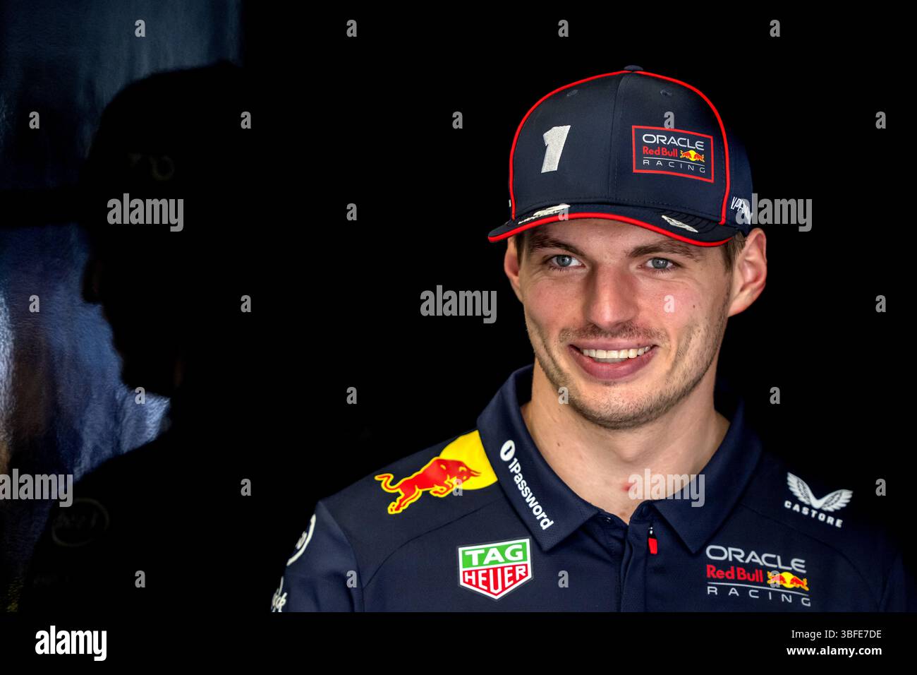 BARCELONA - Max Verstappen (Red Bull Racing) before the start of the ...