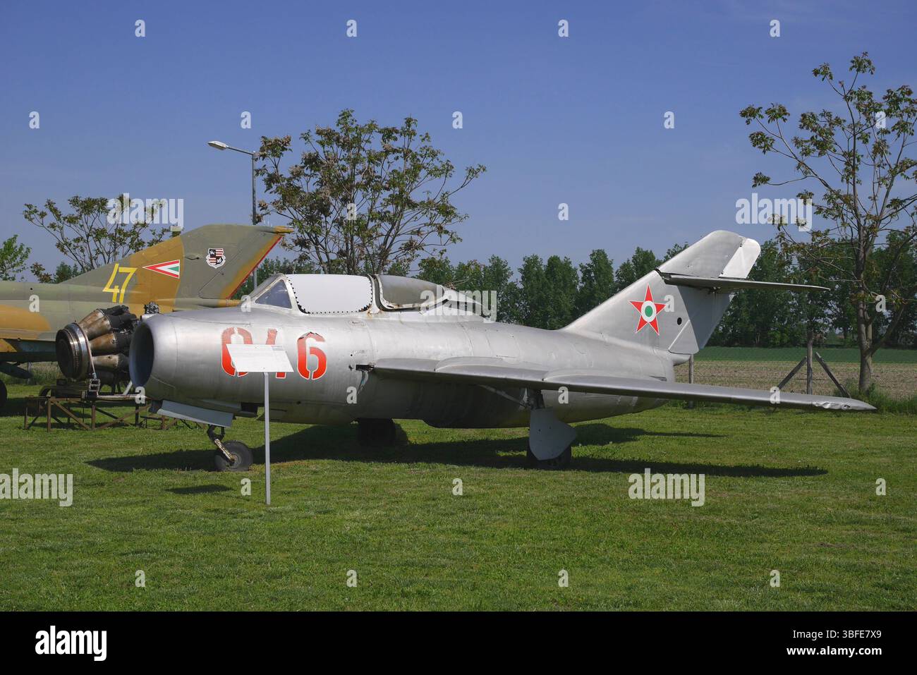 Mikoyan-Gurevich MiG 15, NATO reporting name Fagot, on display at Komo ...