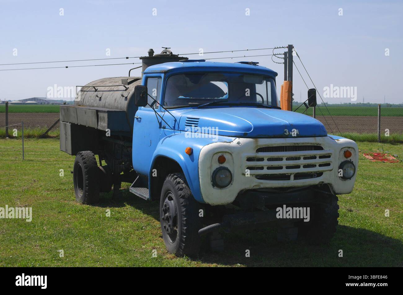 A Zil-130 Soviet produced truck on display at Komo-Sky Base 51 ...