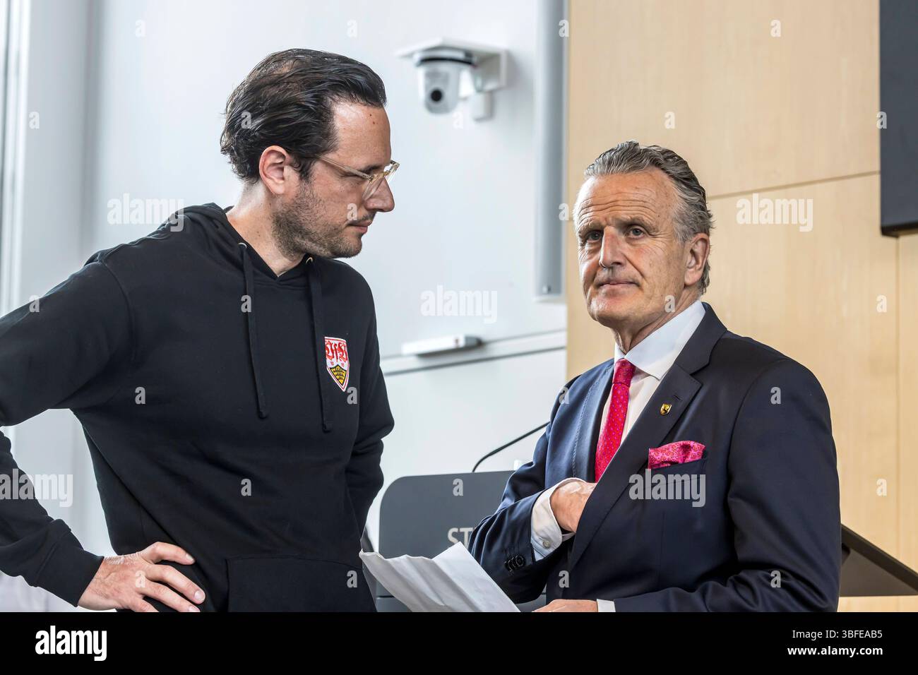 OB Dr. Frank Nopper und Erster Bürgermeister Dr. Fabian Mayer. Die ...