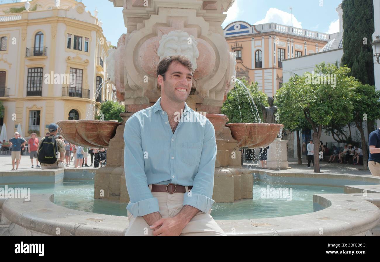 Seville, March 25, 2024. Interview with bullfighter Rafa Serna. Photo ...