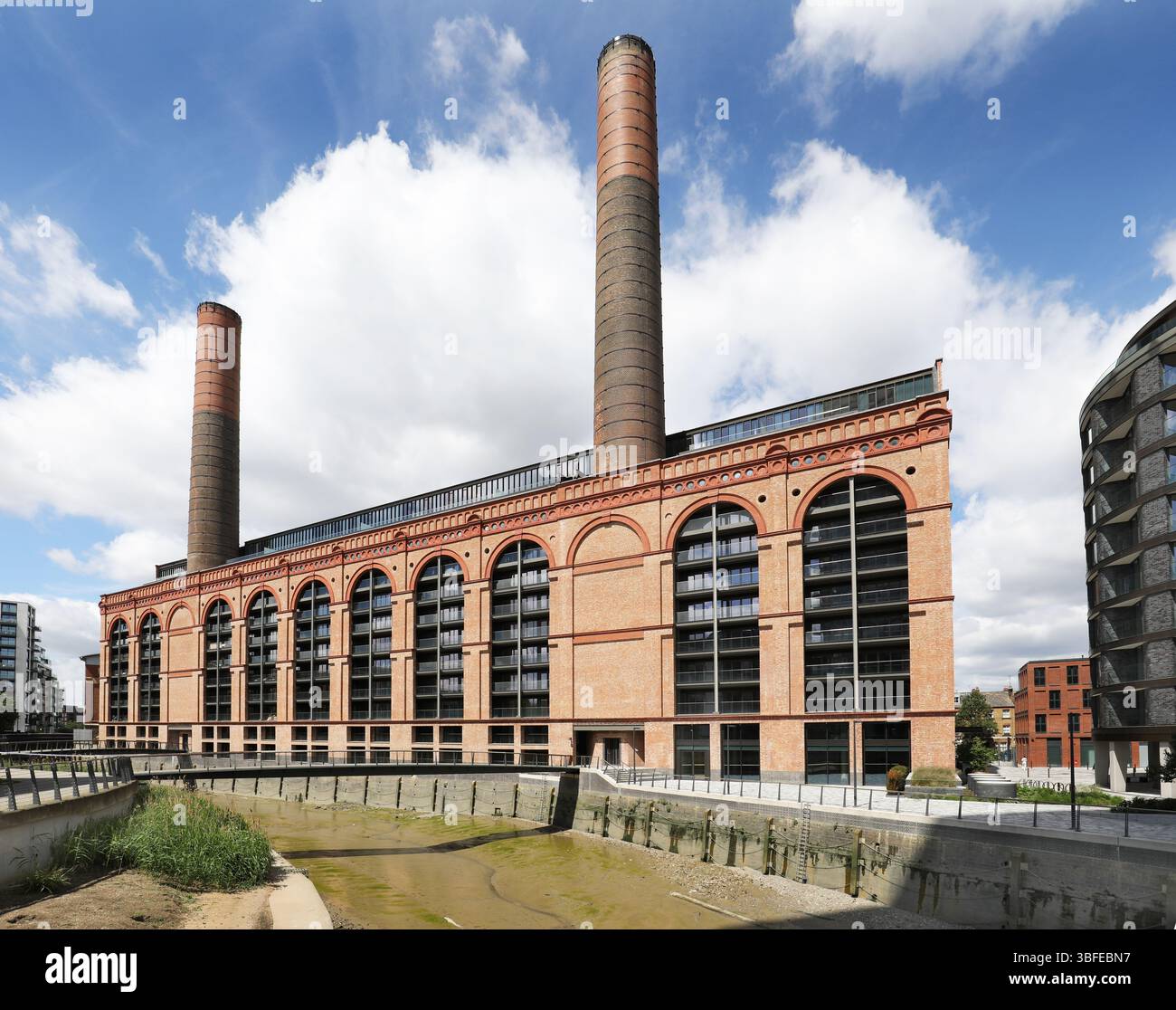 Lots Road Power Station, Chelsea, London, UK. Built in 1904, now ...