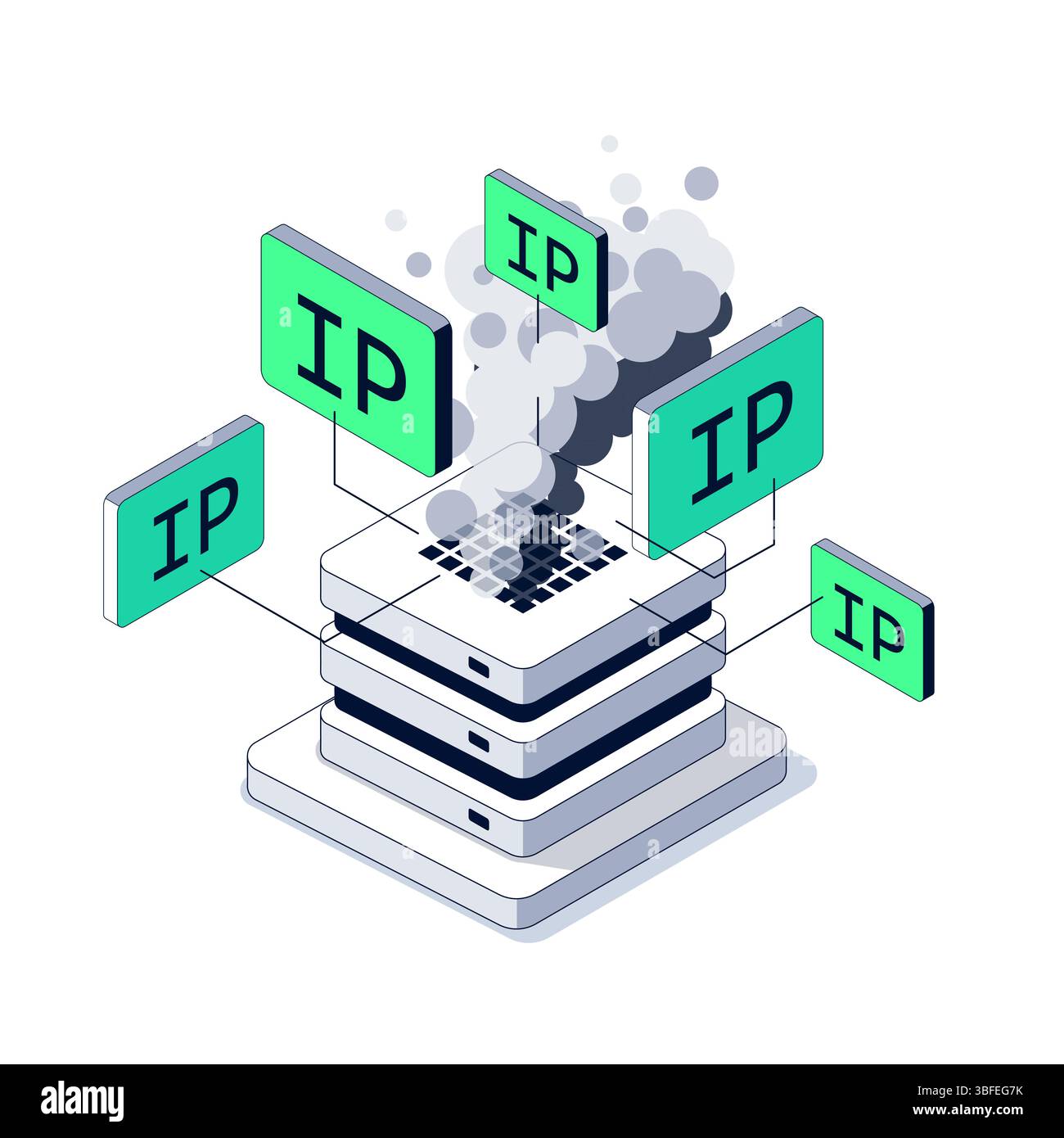 Traffic floods Stock Vector Images - Alamy