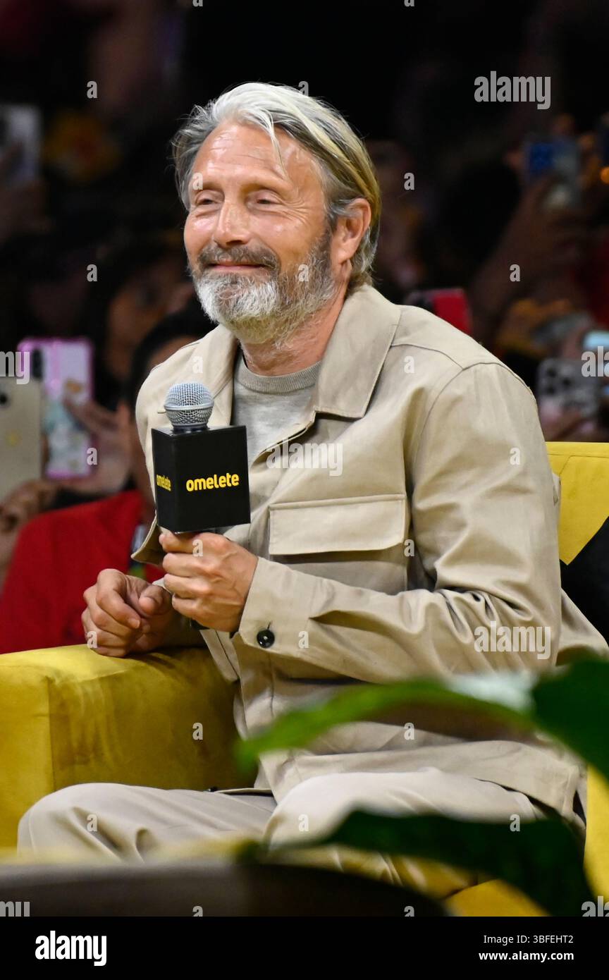 Mexico City, Mexico. 31st May, 2025. Danish actor Mads Mikkelsen during ...