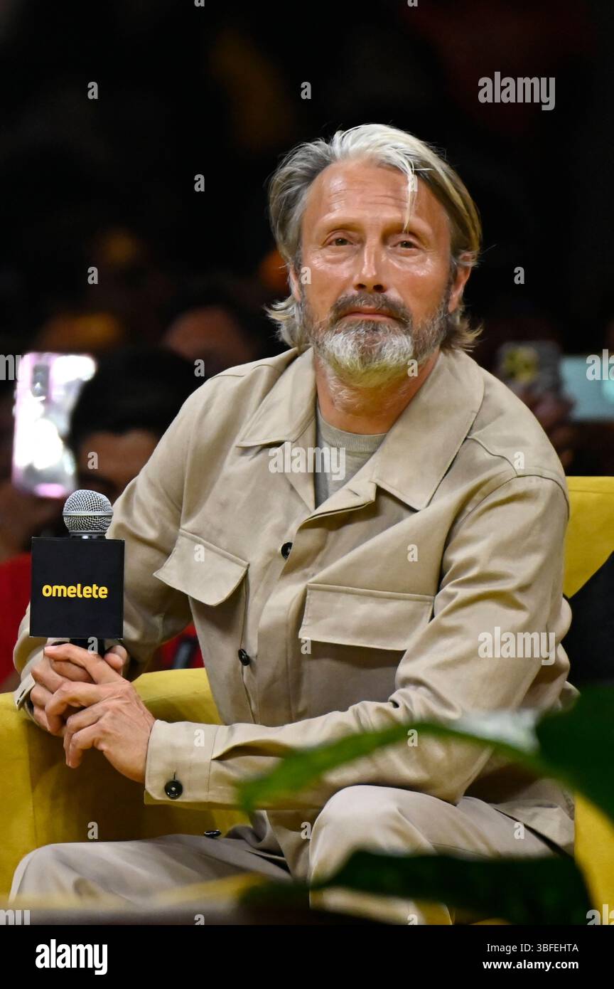 Mexico City, Mexico. 31st May, 2025. Danish actor Mads Mikkelsen during ...