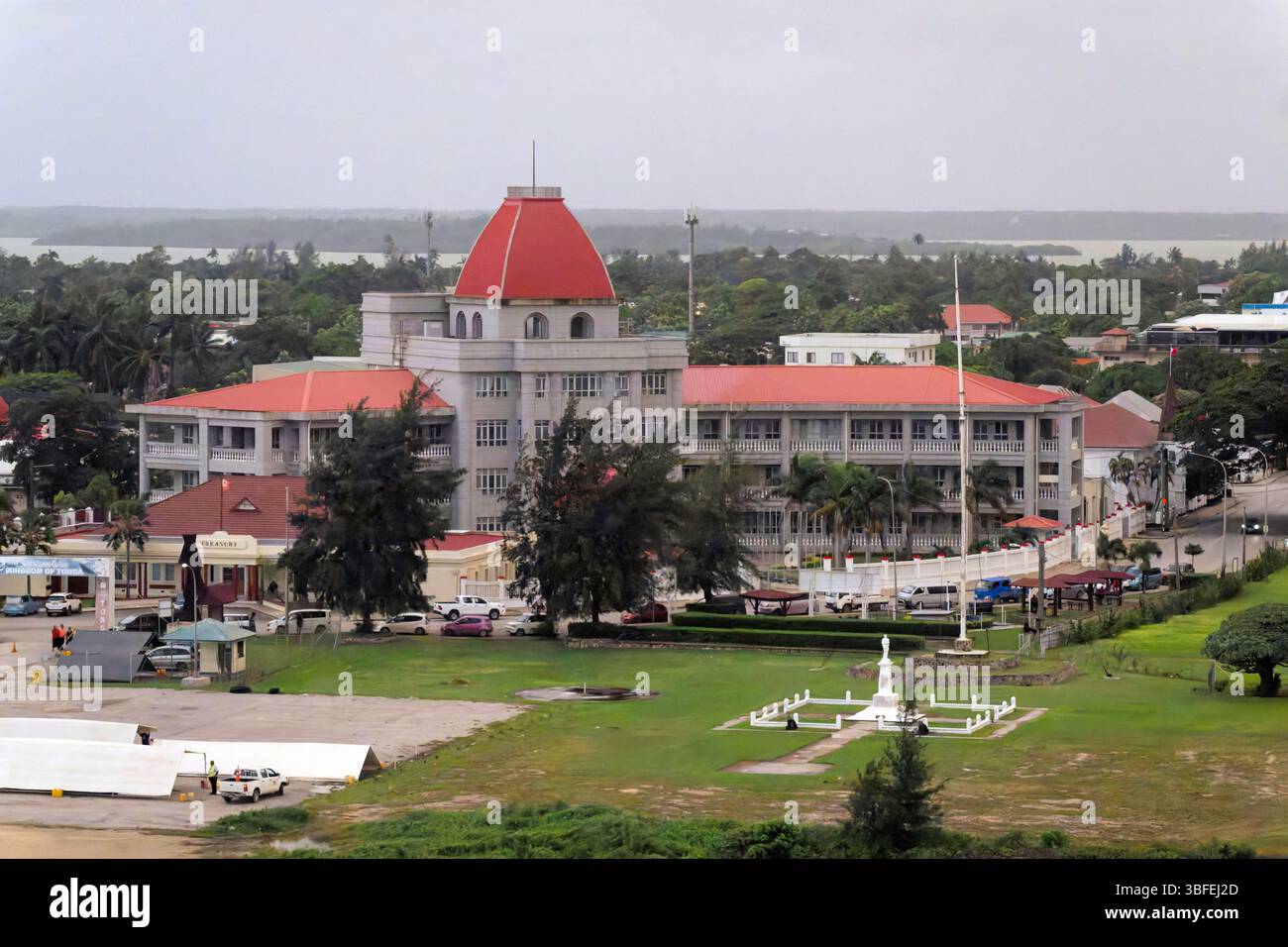 The Ministry and Treasury Government Buildings in Tonga Stock Photo - Alamy