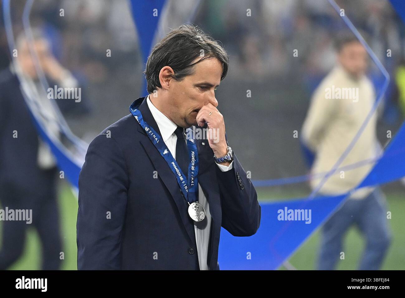 Simone INZAGHI (Milan coach), disappointment, frustrated, disappointed ...