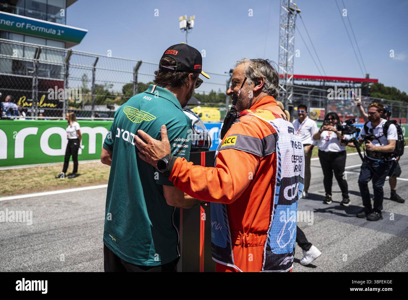 Montmelo, Spain. 1st June 2025. ALONSO Fernando (spa), Aston Martin F1 ...