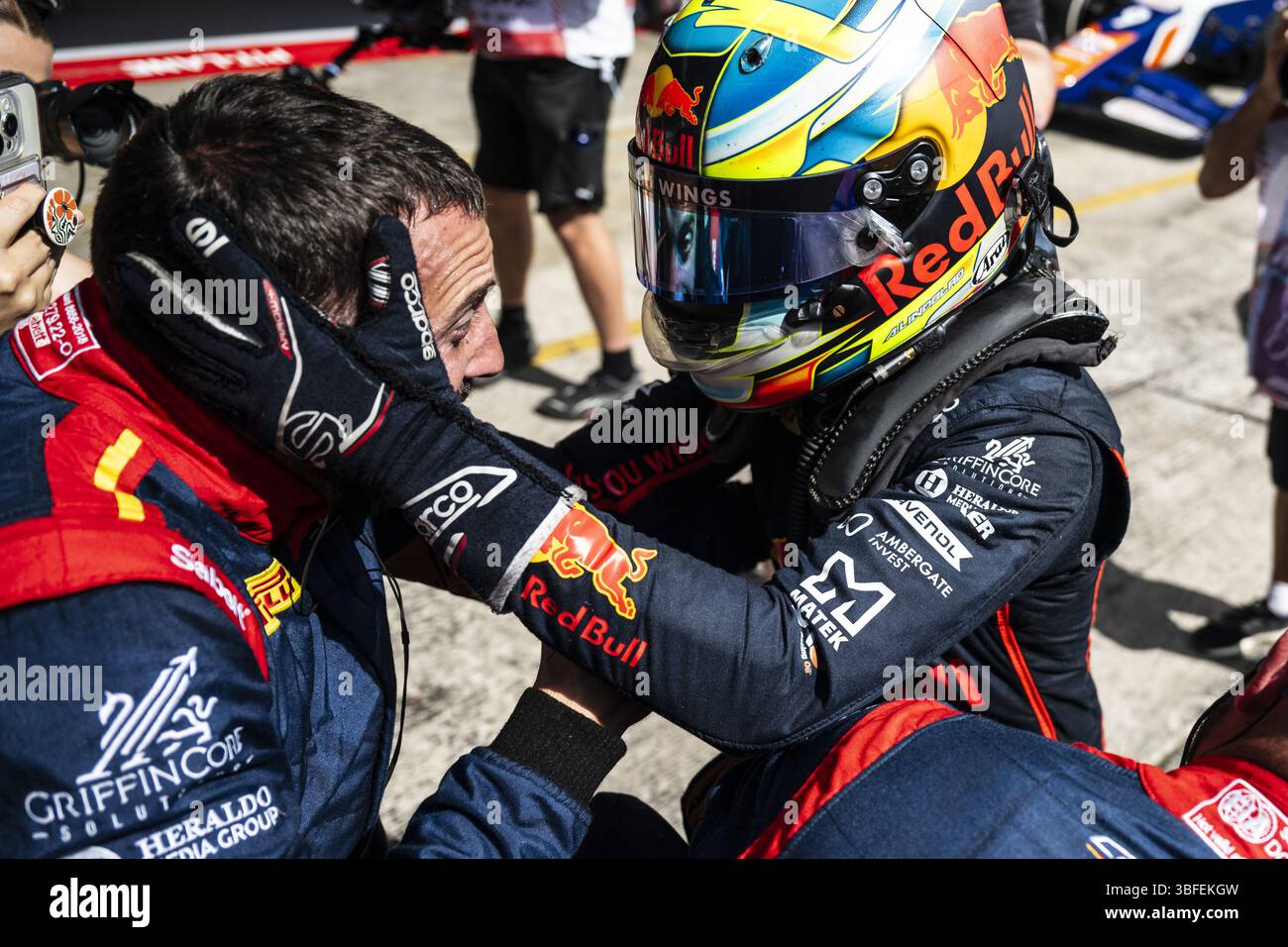 LINDBLAD Arvid (gbr), Campos Racing, Dallara F2 2024, portrait during ...