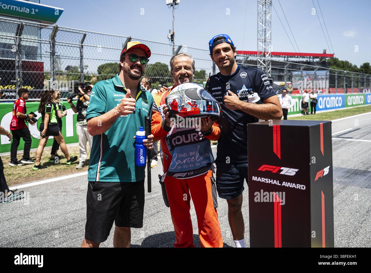 Montmelo, Spain. 1st June 2025. SAINZ Carlos (spa), Williams Racing ...