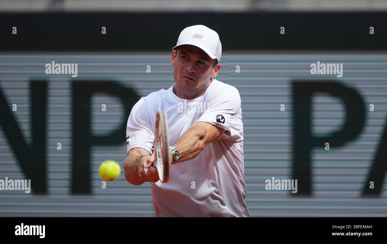 Tommy Paul of the U.S. during their fourth round match of the French ...