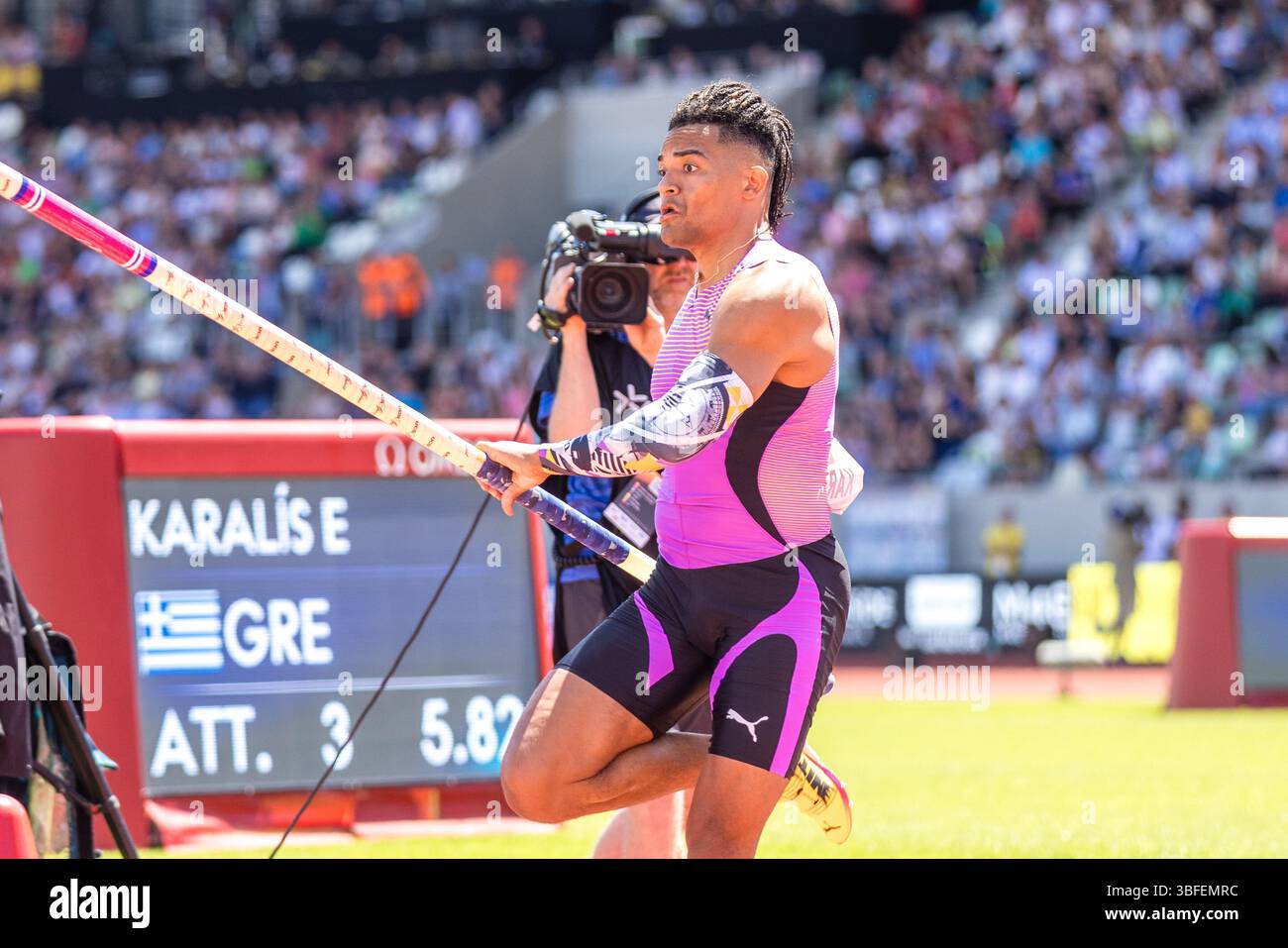 Dresden, Germany. 01st June, 2025. Athletics, international meeting ...