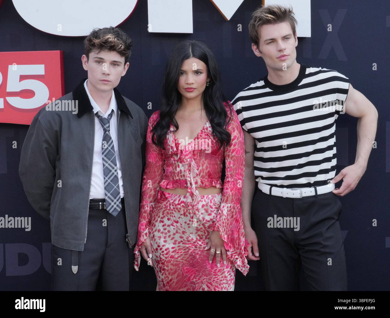 (L-R) MY LIFE WITH THE WALTER BOYS Cast - Ashby Gentry, Nikki Rodriguez ...