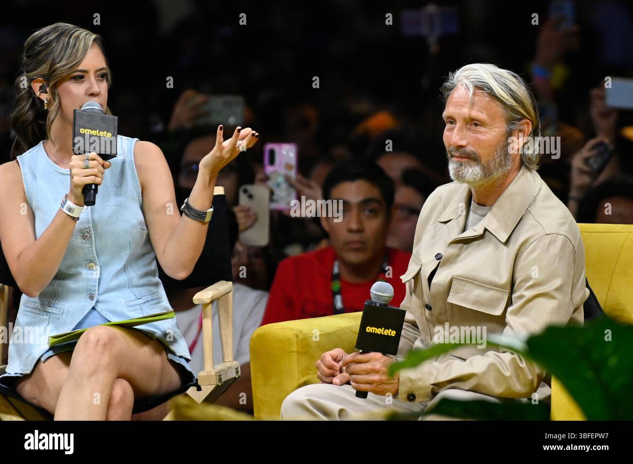 Danish actor Mads Mikkelsen during the 2nd edition of Comic Con ...