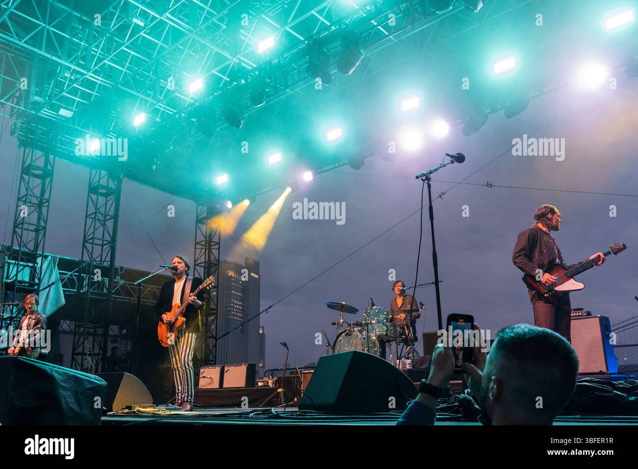 New York, United States. 30th May, 2025. Australian band 'Jet' performs ...